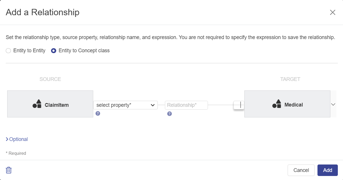 Create Concept Relationships